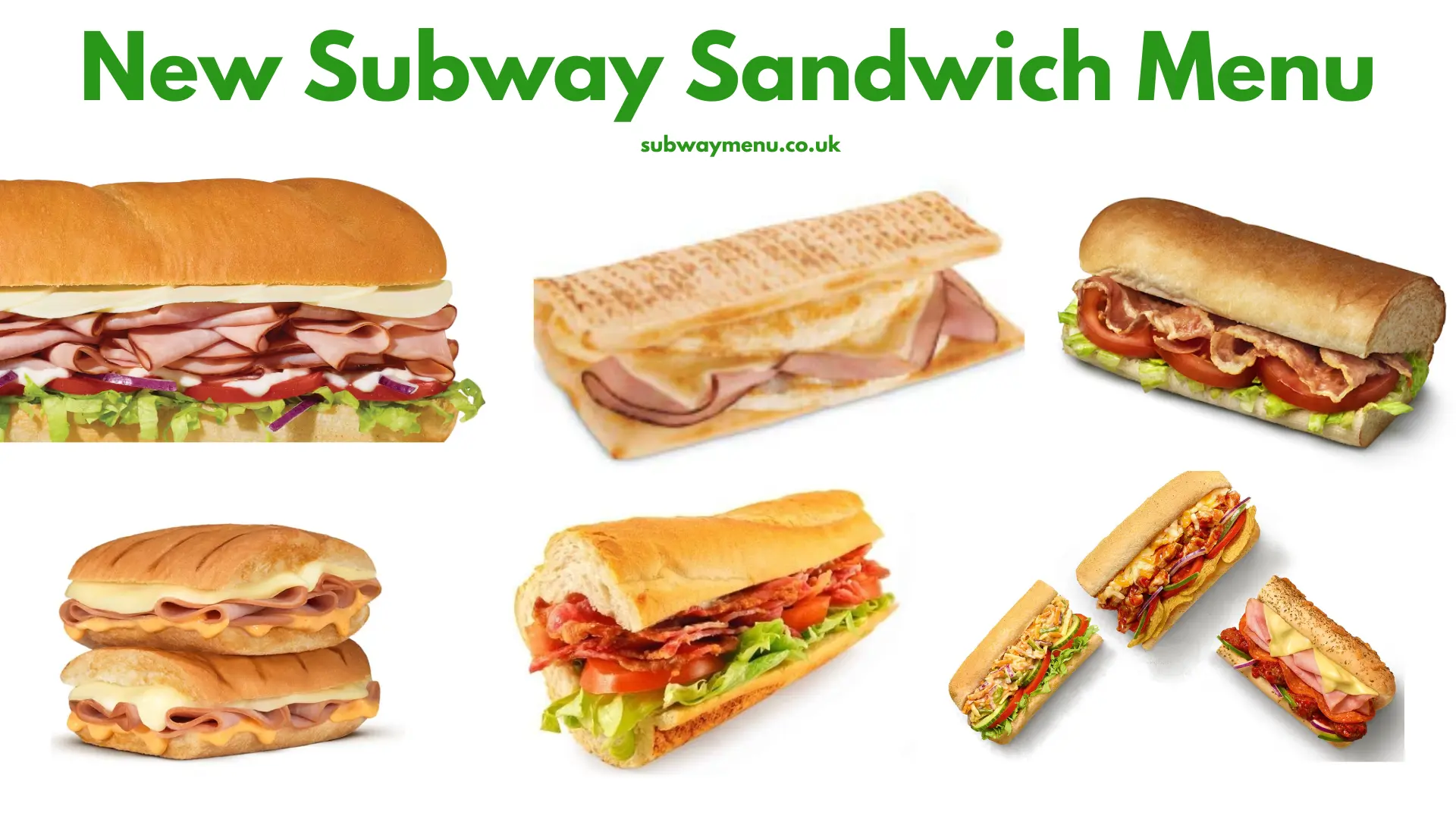 Best Subway Sandwich Menu & Deals in UK 2025