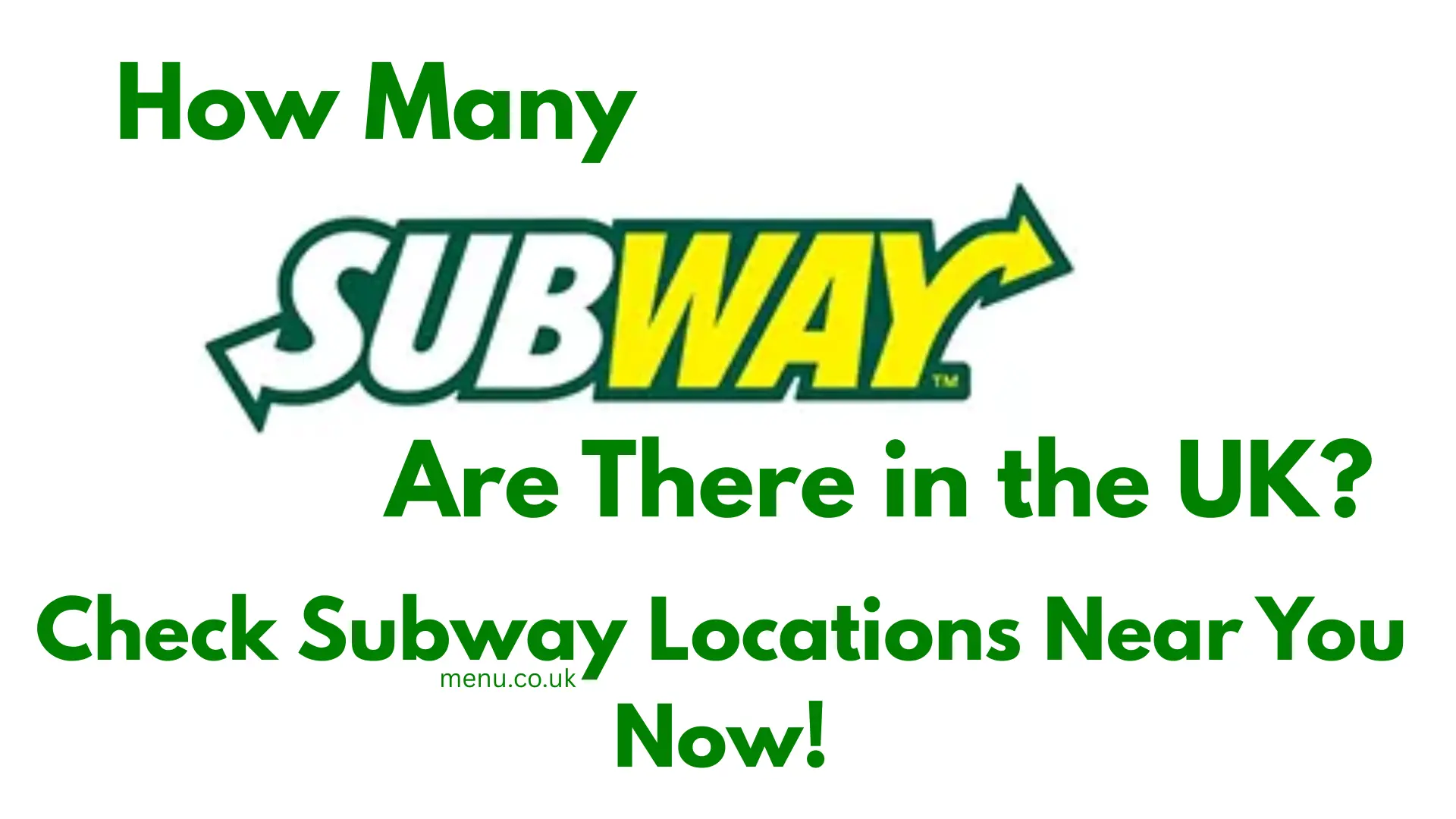 Subway Location Guide – Find Subway Near You Now