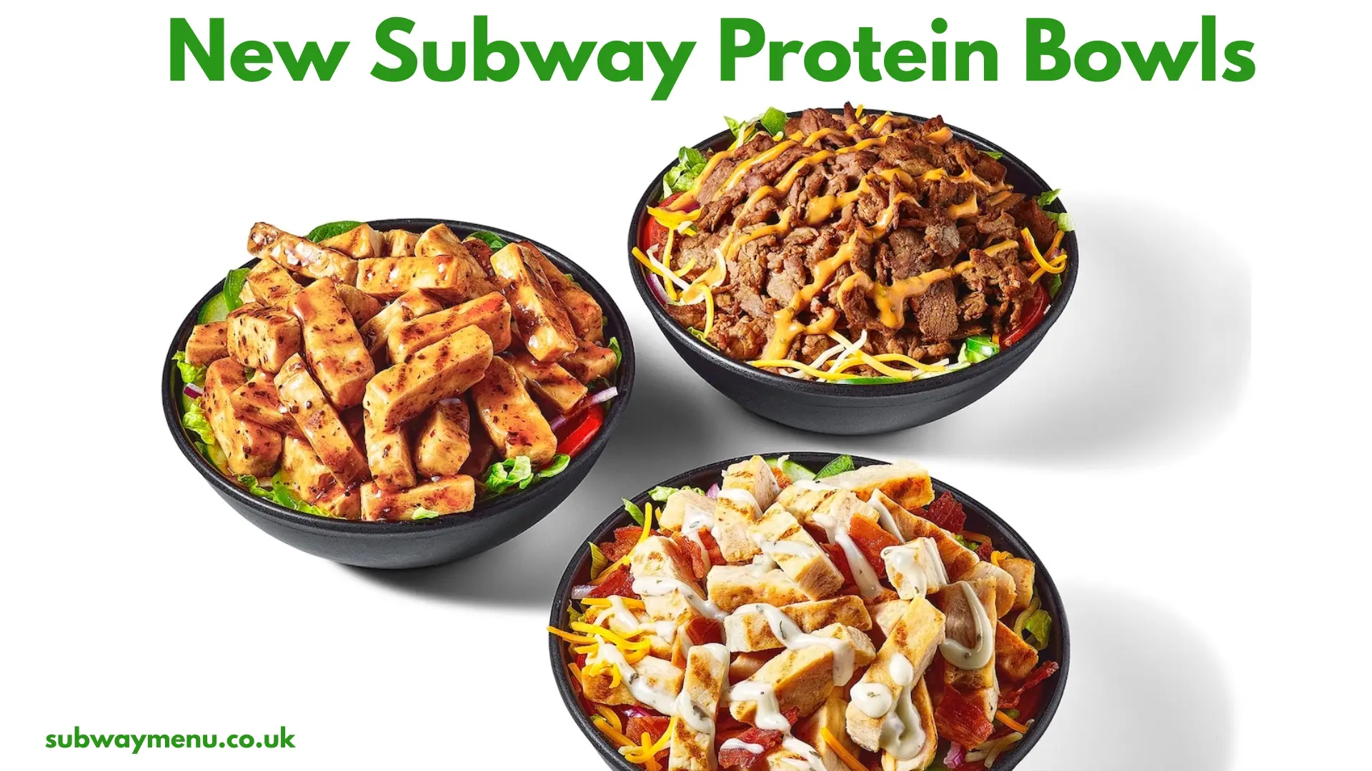 Subway Protein Bowls & High Protein Subs UK